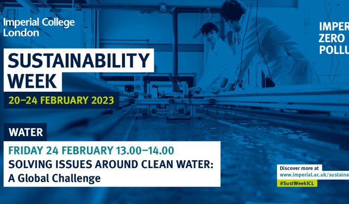 Solving Issues Around Clean Water: A Global Challenge | Events ...