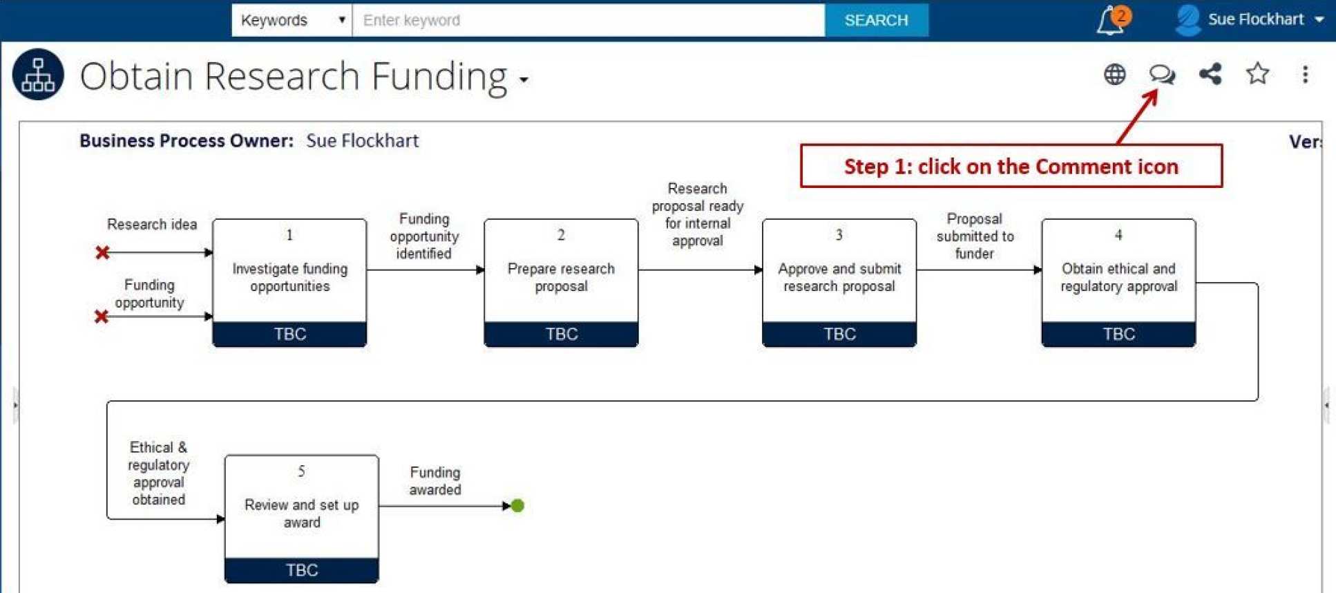 Submit feedback on processes within Nimbus | Administration and support ...