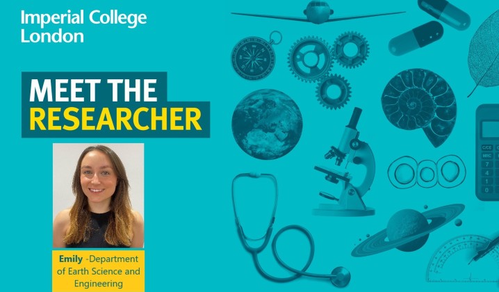 Meet the Researcher – Emily from the Department of Earth Science and ...