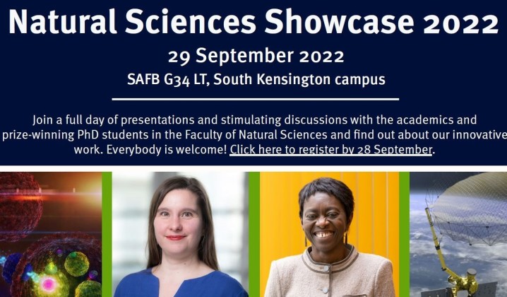 Natural Sciences Showcase 2022 | Events | Imperial College London