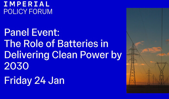 Panel Event: The Role of Batteries in Delivering Clean Power by 2030 ...