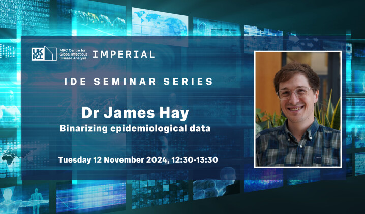 IDE Seminar Series – Dr James Hay | Events | Imperial College London