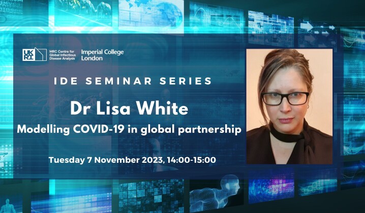 IDE Seminar Series – Dr Lisa White | Events | Imperial College London