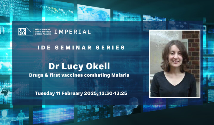 IDE Seminar Series – Dr Lucy Okell | Events | Imperial College London