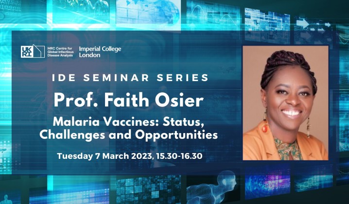 IDE Seminar Series – Prof. Faith Osier | Events | Imperial College London