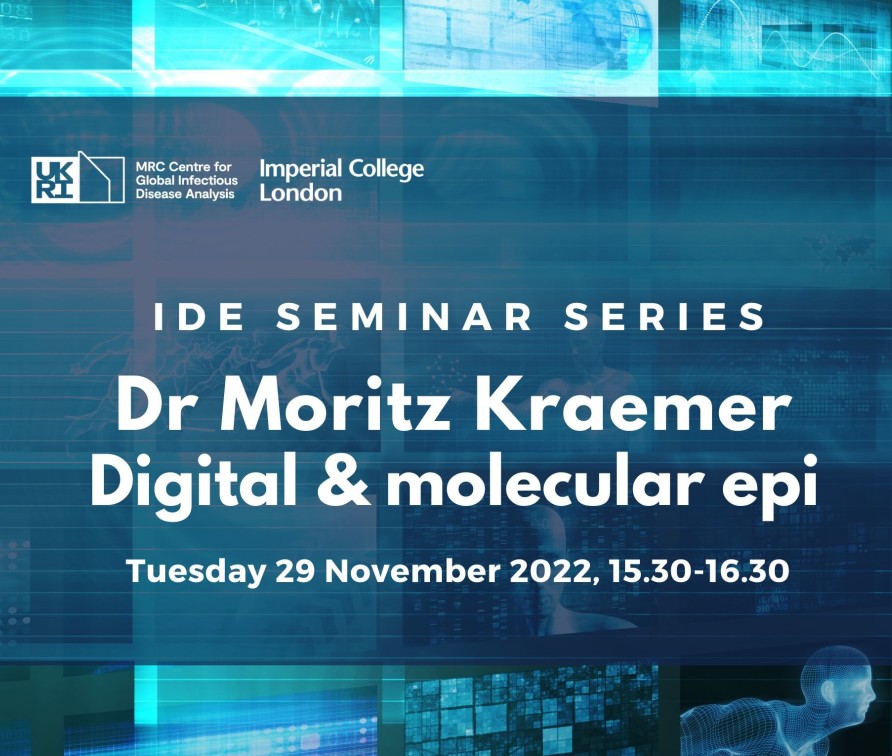 IDE Seminar Series – Dr Chris Wymant | Events | Imperial College London