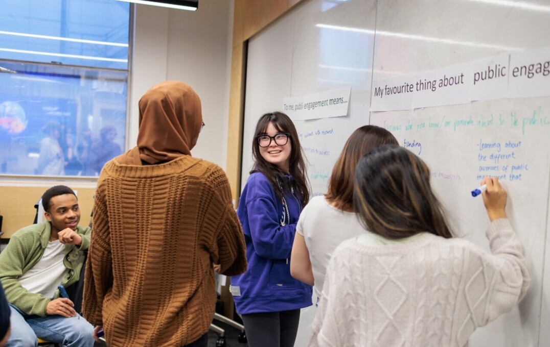 Students explore high-quality engagement practice in Public Engagement ...
