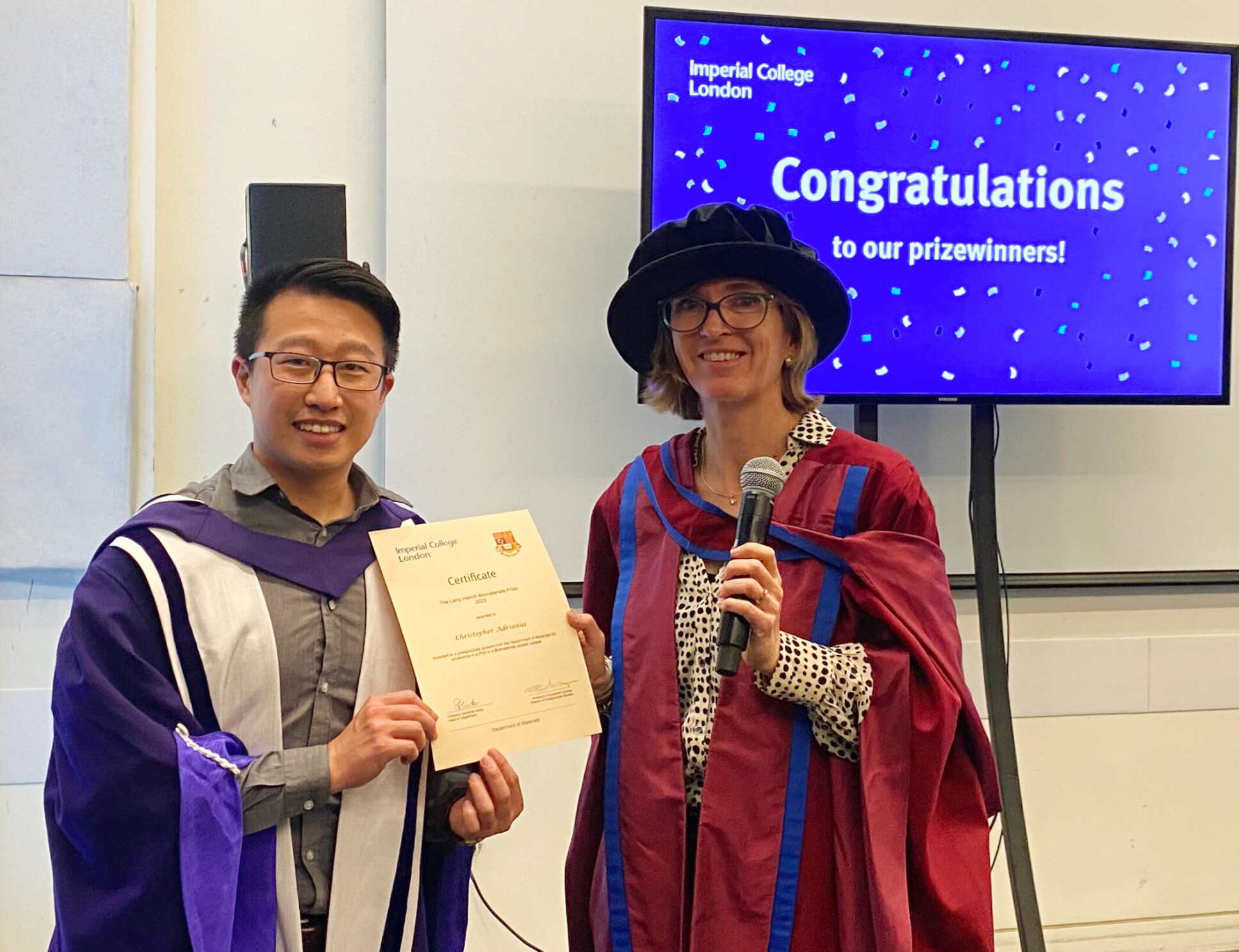 Celebrating 2023 Prize Winners in the Department of Materials ...