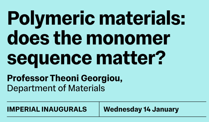 Polymeric materials: does the monomer sequence matter? | Events ...