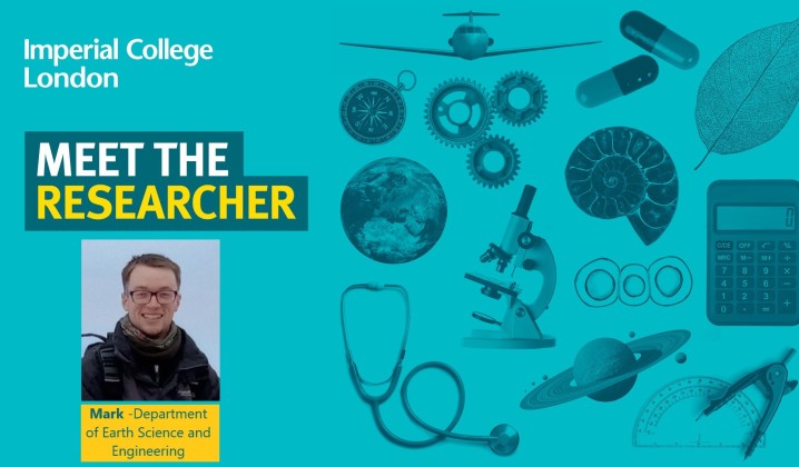 Meet the Researcher – Mark from the Department of Earth Science and ...