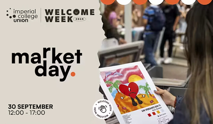 Welcome Week: Market Day Monday | Events | Imperial College London