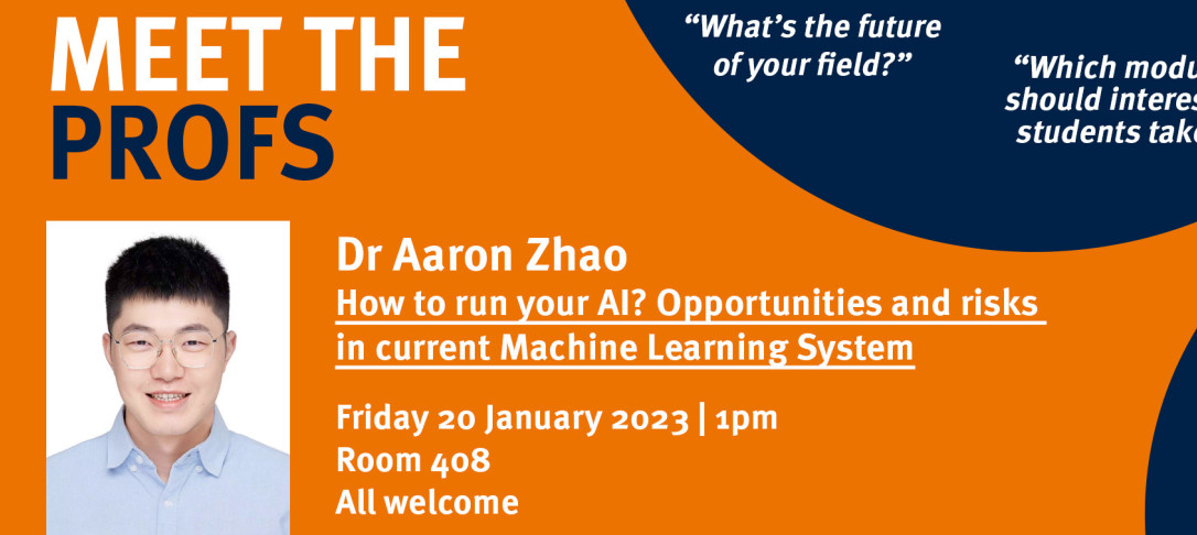 EEE’s Meet the Profs – Dr Aaron Zhao | Events | Imperial College London
