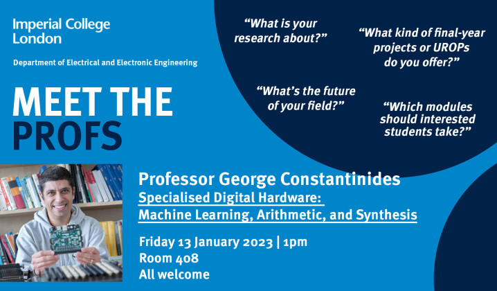 EEE’s Meet the Profs – Professor George Constantinides | Events ...