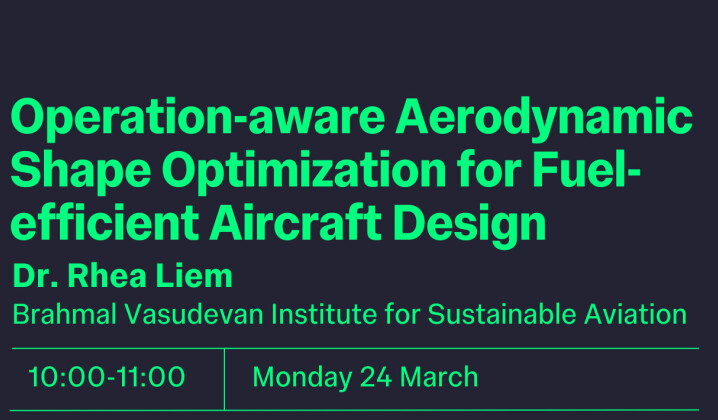 Seminar Series – Operation-aware Aerodynamic Shape Optimization for ...