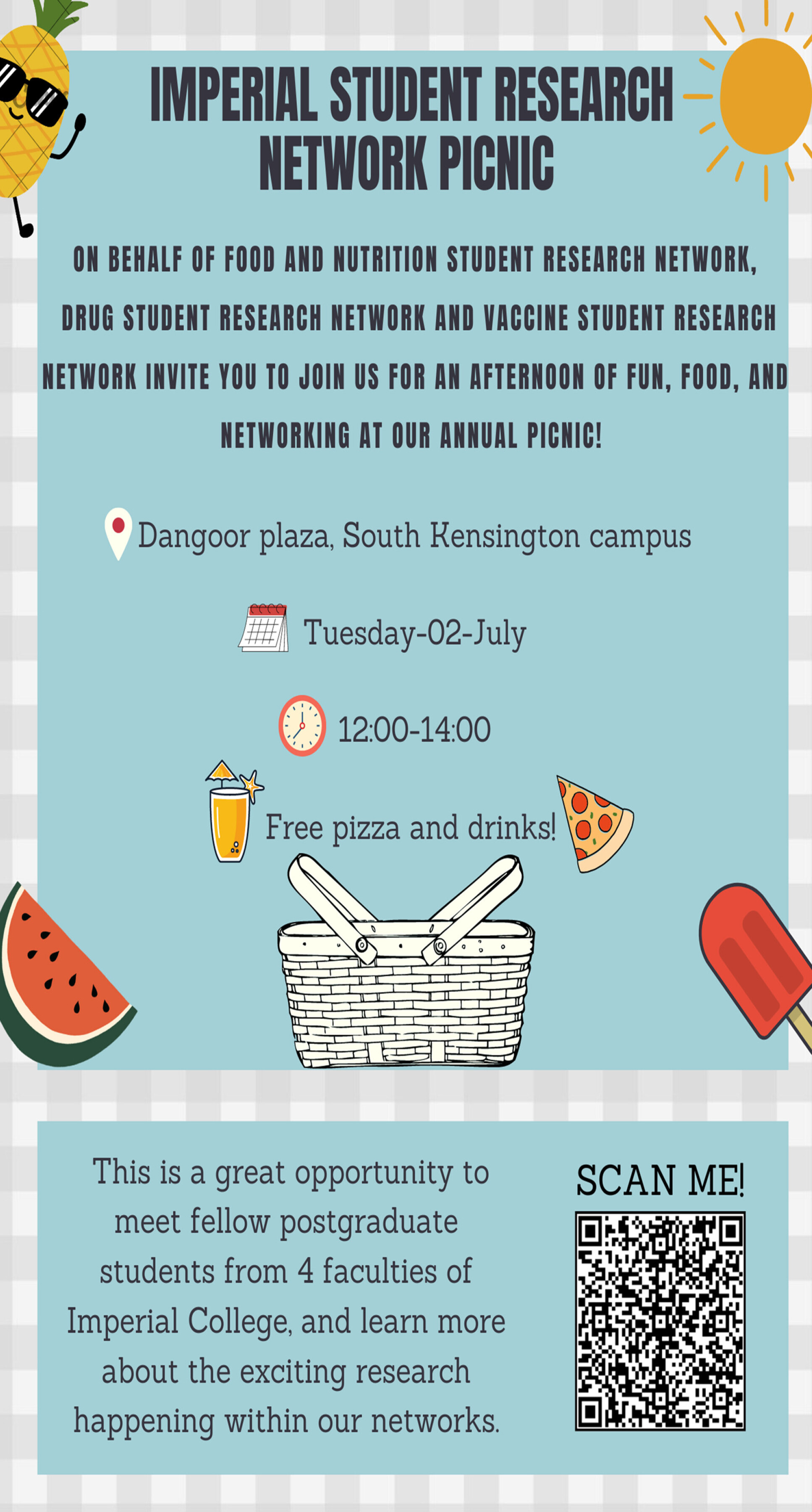 Imperial Student Research Network Picnic | Events | Imperial College London