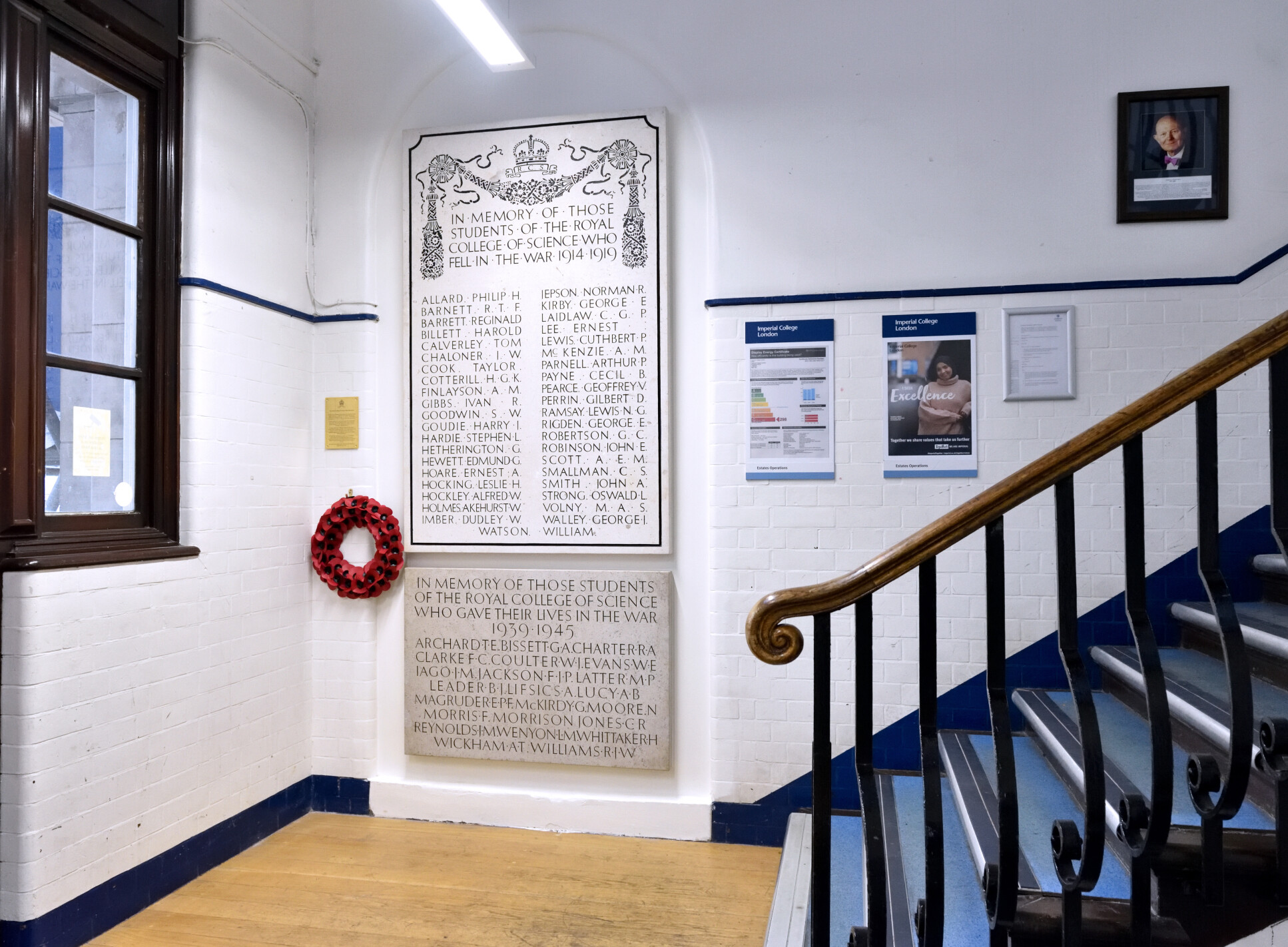 Imperial commemorates Remembrance Day with restored RCS memorials ...