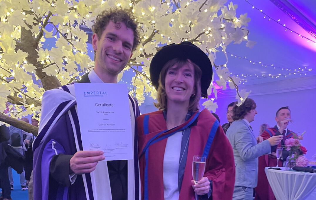Department of Materials celebrates postgraduate prize winners ...
