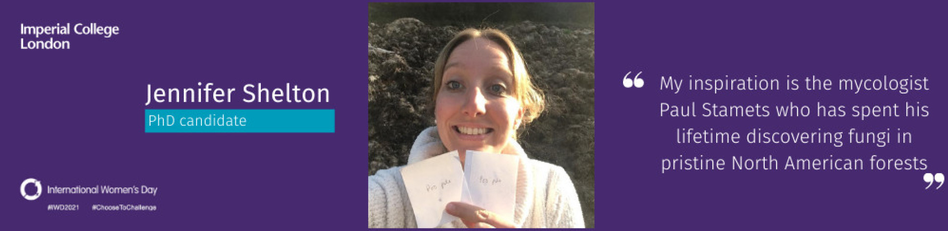 Jennifer Shelton - PhD Candidate | Faculty of Medicine | Imperial ...