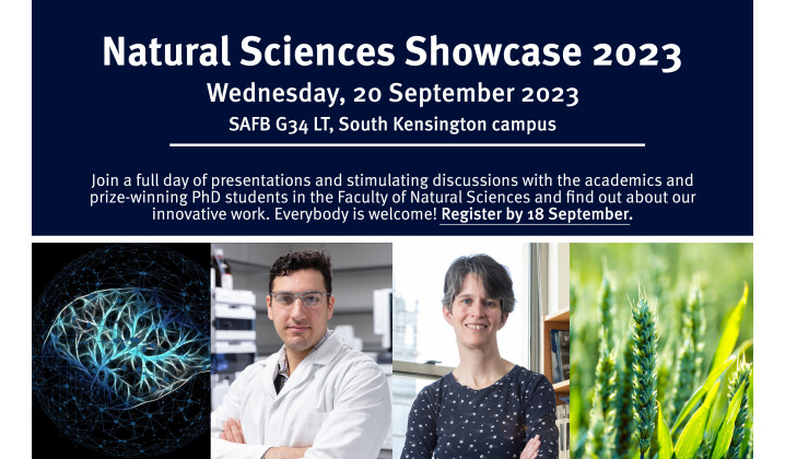 Natural Sciences Showcase 2023 | Events | Imperial College London