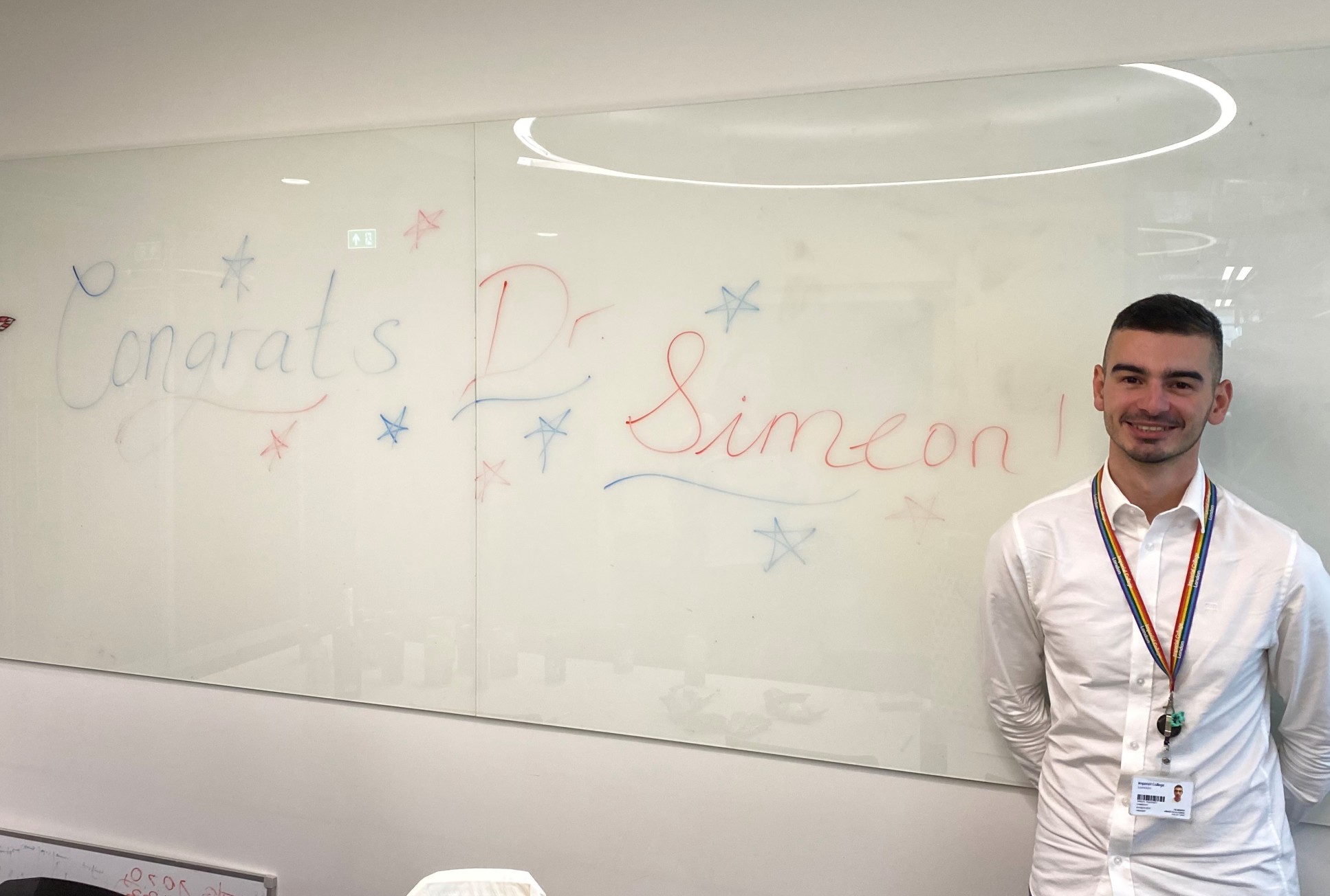Congratulations Simeon! | Imperial News | Imperial College London