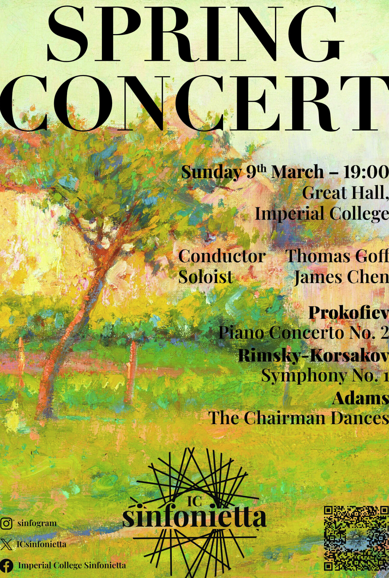 Imperial College – Sinfonietta concert | Events | Imperial College London