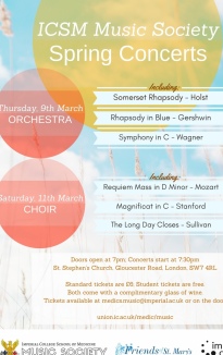 ICSM Orchestra Spring Concert | Events | Imperial College London