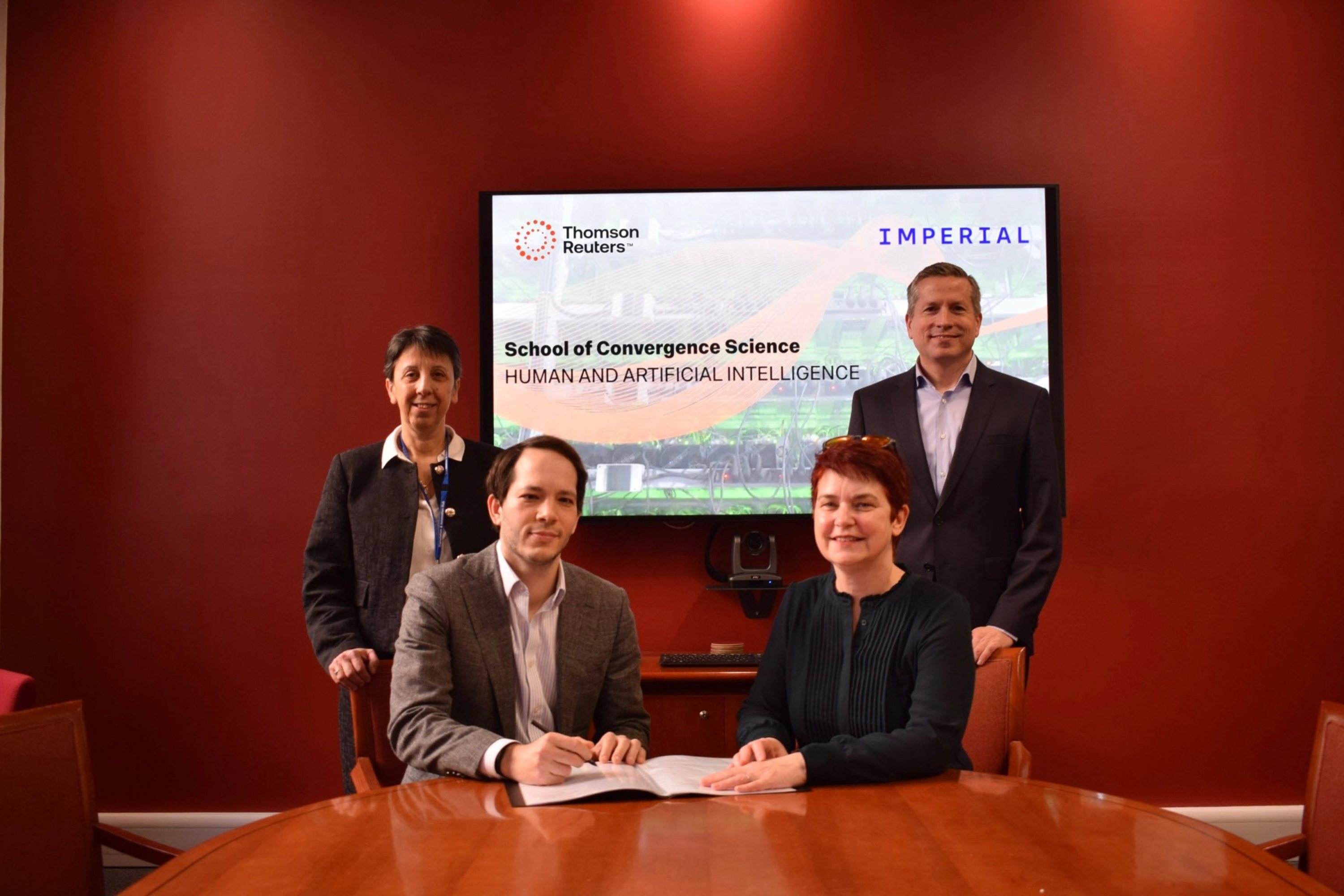Thomson Reuters and Imperial College London announce new Frontier AI Lab | Imperial News ...