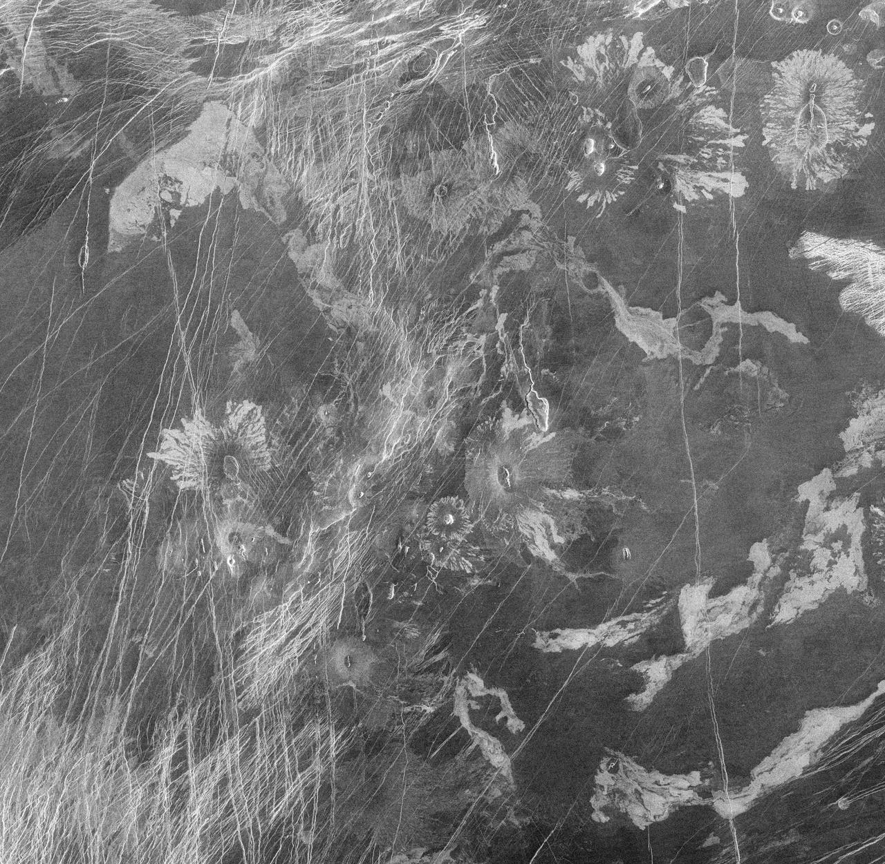 Research casts doubt on claims of present-day volcanism on Venus ...